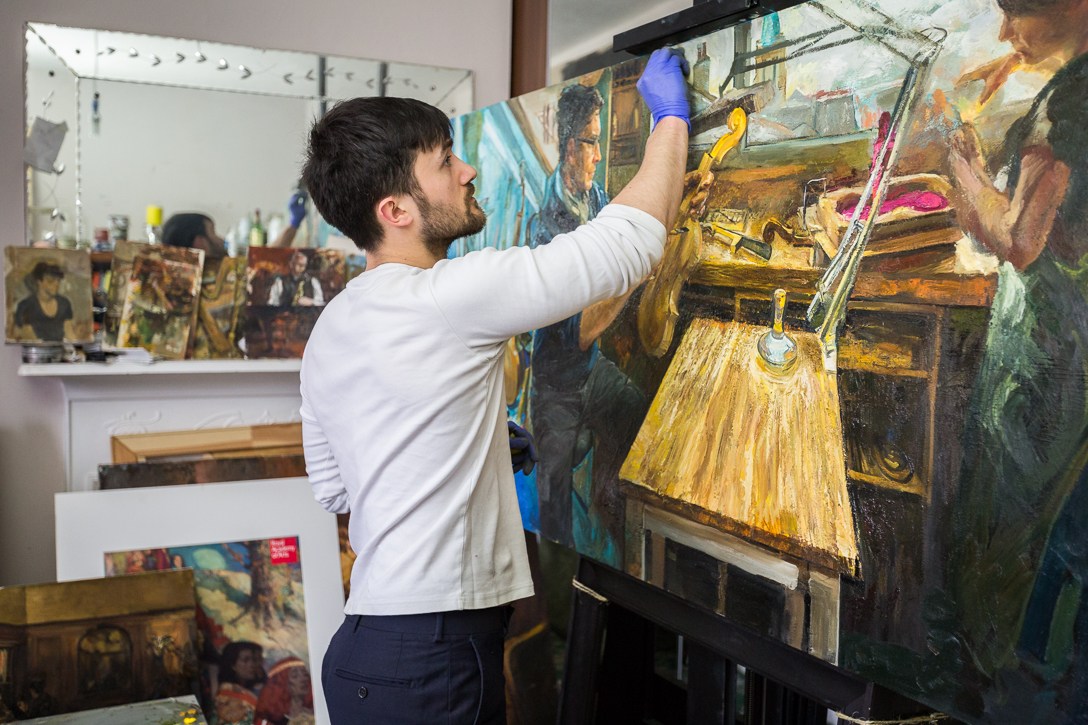 Lewis Hazelwood-Horner. A portrait of a British painter – The ...