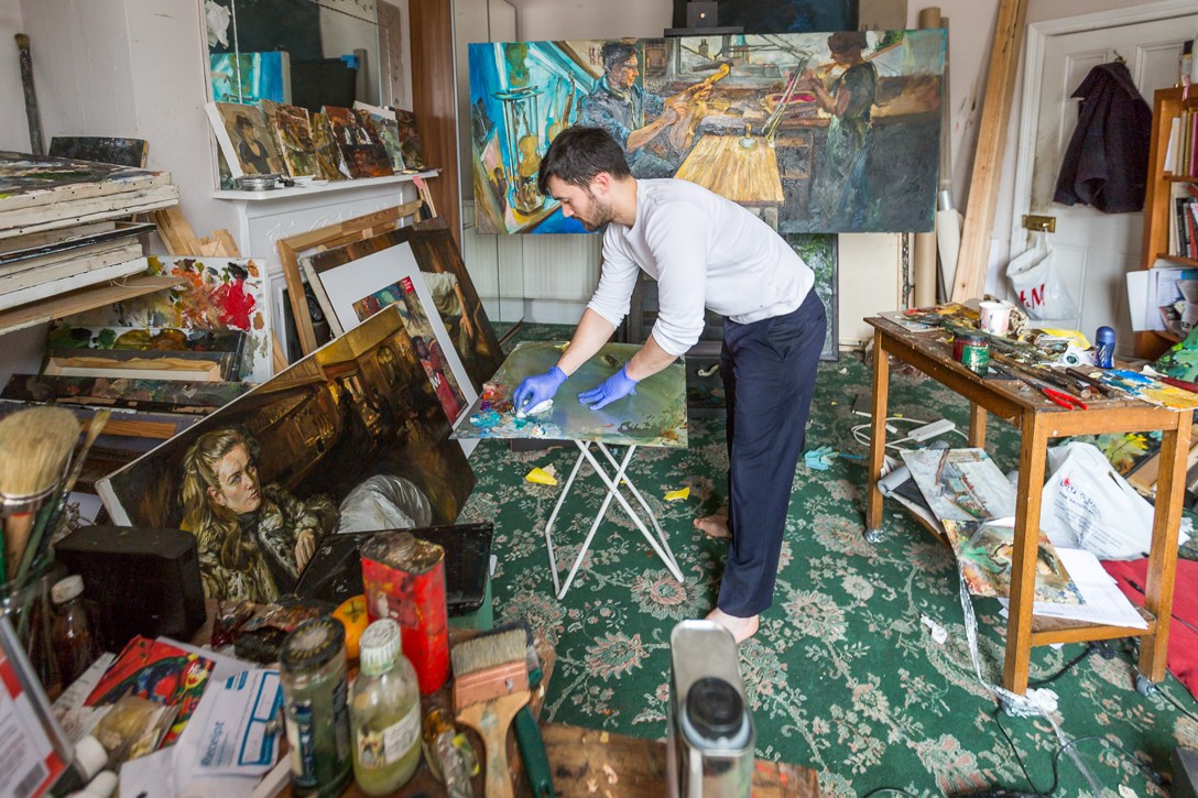 Lewis Hazelwood-Horner. A portrait of a British painter – The ...